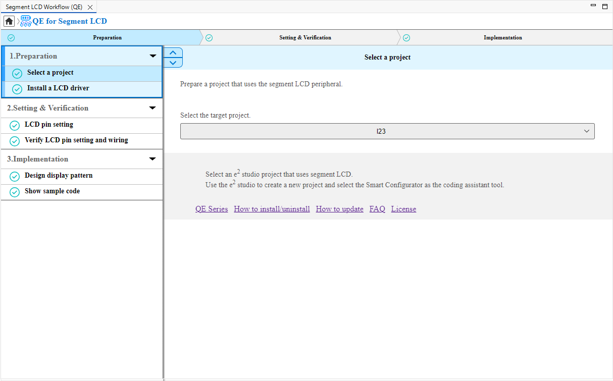 QE for Segment LCD: Development Assistance Tool for Segment LCD | Renesas 瑞萨电子